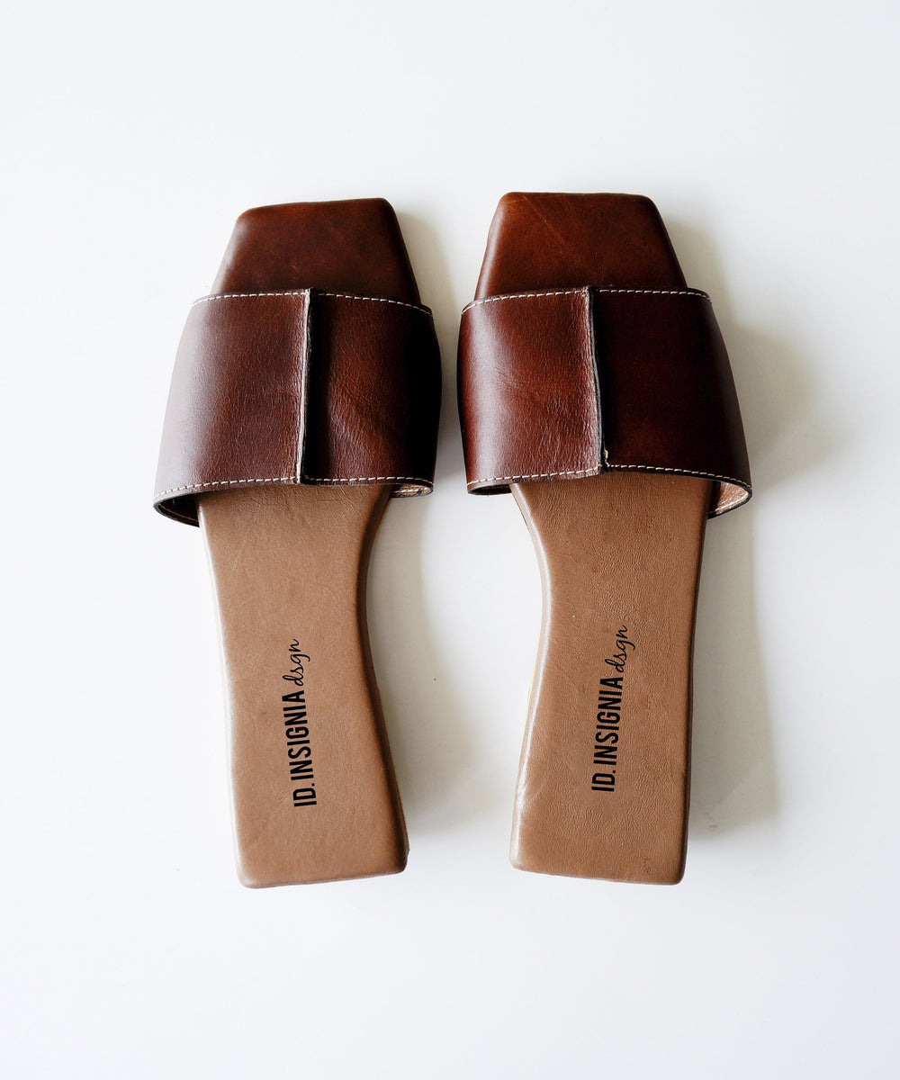 The Uno Sandal – Brown – INSIGNIA dsgn - International